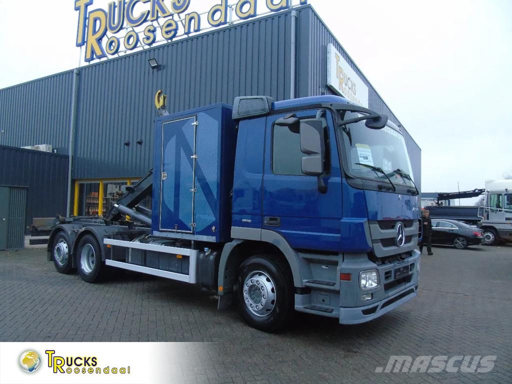 Mercedes-Benz Actros 2632 + PALFINGER + 6X2 + EURO 5, 2009, Roosendaal ...