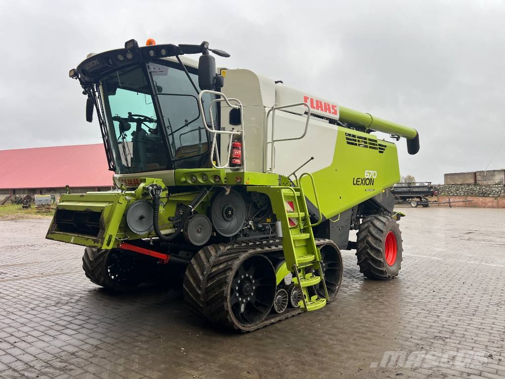 Claas Lexion 670 TT, 2018, Paide, Järvamaa, Estonia - Used combine ...