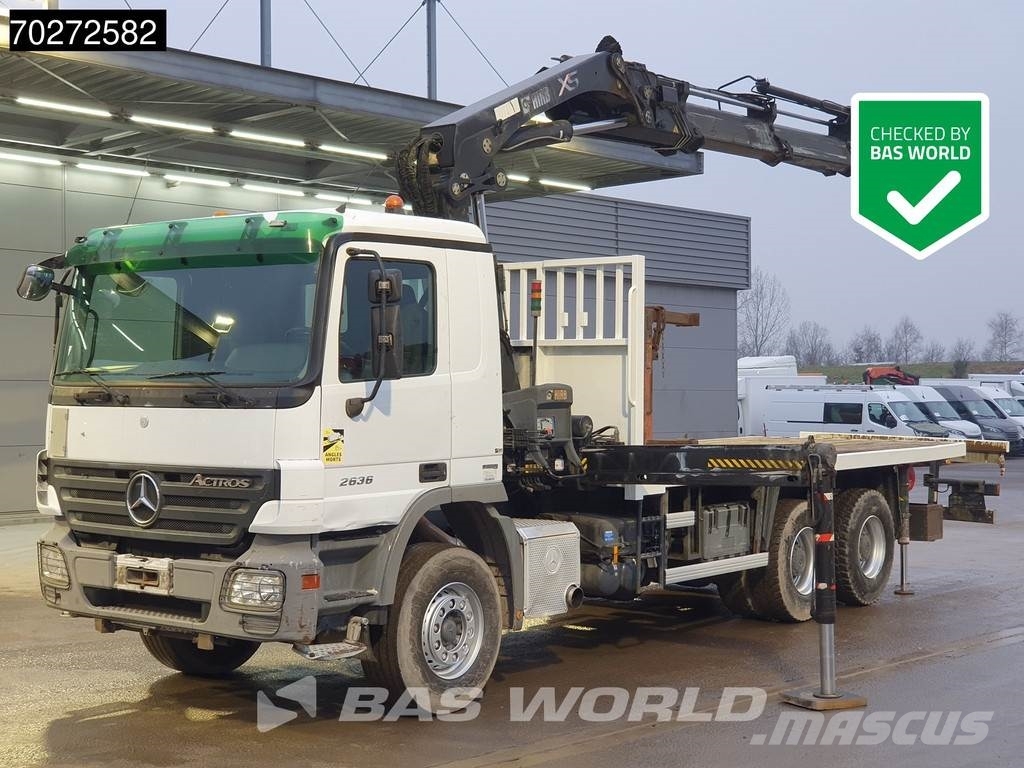 Mercedes-Benz Actros 2636 6X4 HIAB 288E-4 Remote Full Steel Big, 2008 ...