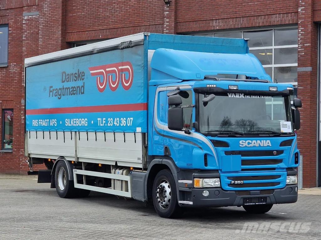 Scania P250 4x2 - Loadlift - Side boards - Full air - Eur, 2015 ...