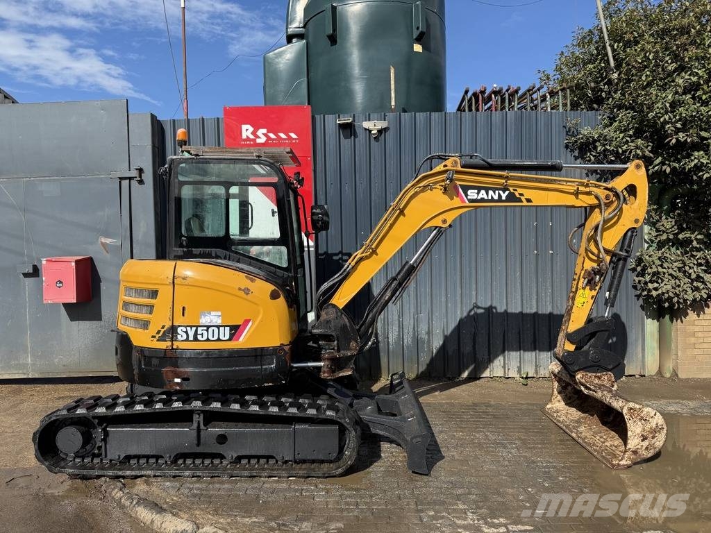 Sany SY 50 U 5t Mini Excavator, 2020, Biggleswade, Bedfordshire, United ...