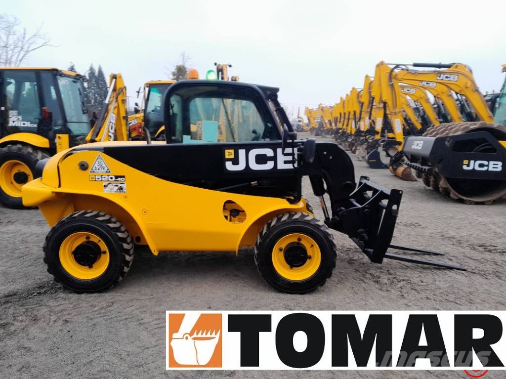 Jcb 520-40, 2018, ZDUNY, wielkopolskie, Polen - Brukt teleskoplastere ...