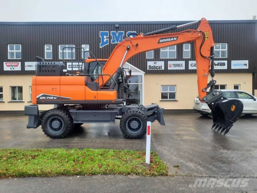 Doosan Dx140W-7, 2026, Naas, Kildare, Ireland - Used wheeled excavators ...