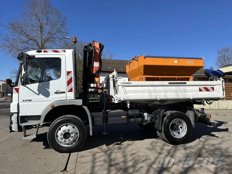 Mercedes-Benz Atego 1318 5 x AK Allrad Kran Palfinger 7001, 2005 ...