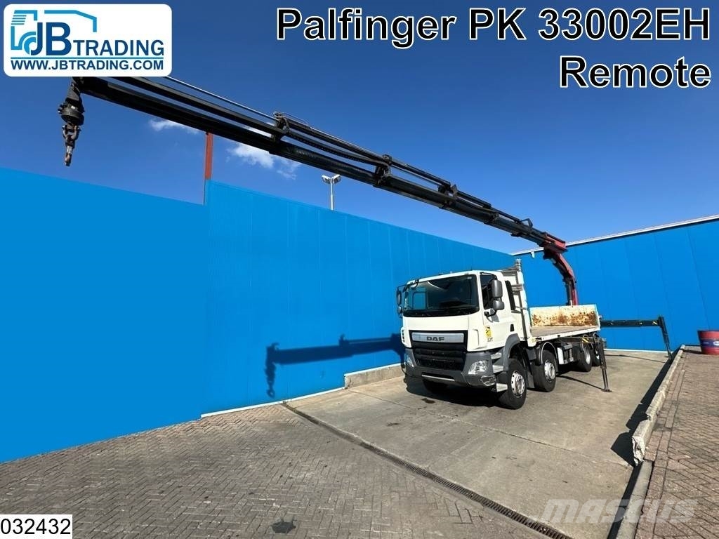 Daf CF 410 8x4, EURO 6, Palfinger, Remote, 2014, EDE, Niederlande ...