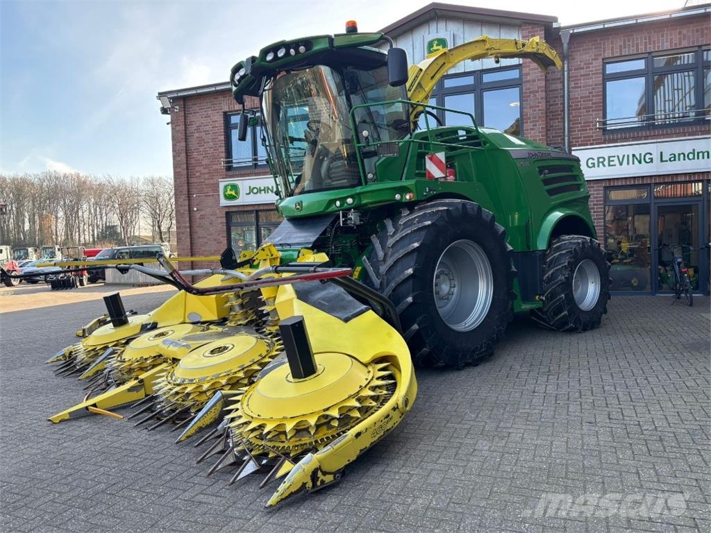 John Deere 8500i ProDrive 40 km/h inkl. Kemper 460 Plus Maisg, 2020 ...