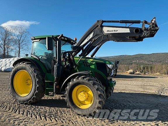 John Deere 6155R, 2017, Lier - używane ciągniki rolnicze - Mascus Polska
