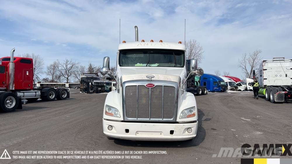Peterbilt 587 Ship A 2012 Peterbilt 587 With Heavy Equipment Transport