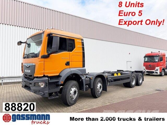 Man TGS 41.440 8x4 BB CH, Retarder, MEHRFACH, 德國 - 商用底盤車 - Mascus臺灣