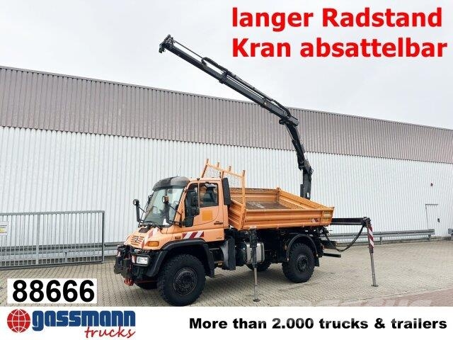 Unimog U500 4x4 405/40, HIAB 077-1 HI DUO Funk, 2007, Germany - Used other trucks - Mascus USA