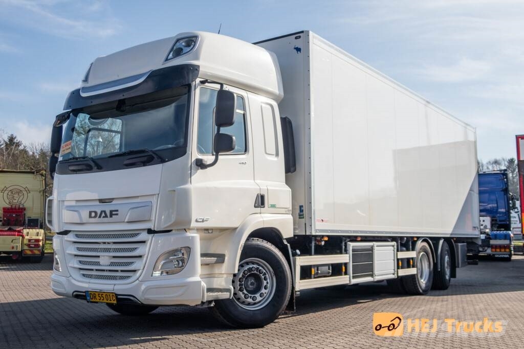 Daf CF 410 FAN 6X2 Box/lift m. køl (21-Pallers), 2018, Denmark - Mascus UK