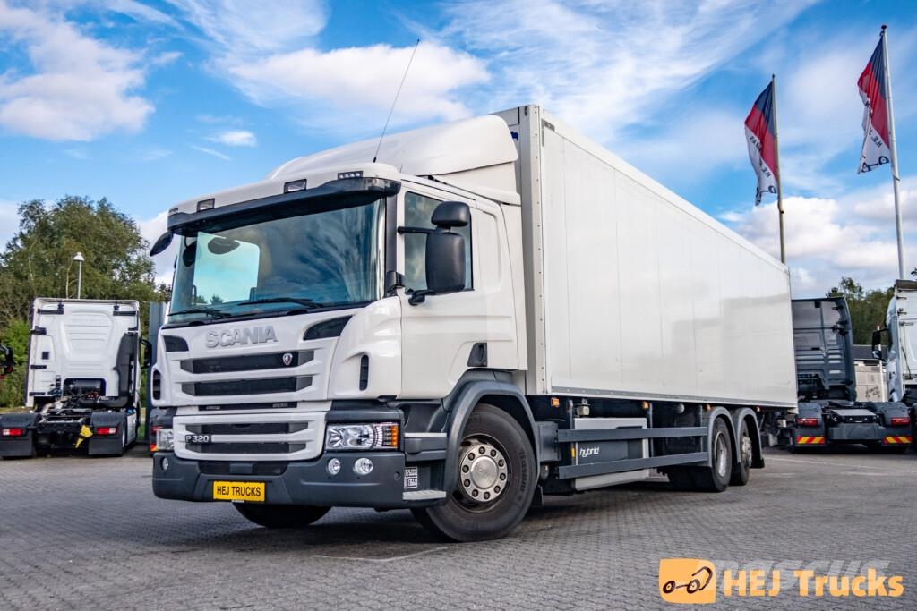 Scania P320 DB6x2*4MLB Hybrid m. Box/Lift (24-pallers), 2016, Denmark ...