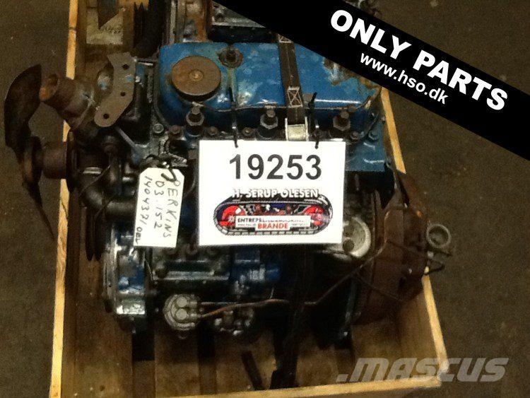 Perkins D3.152 motor - kun til dele, Danmark - Brukt motorer - Mascus ...