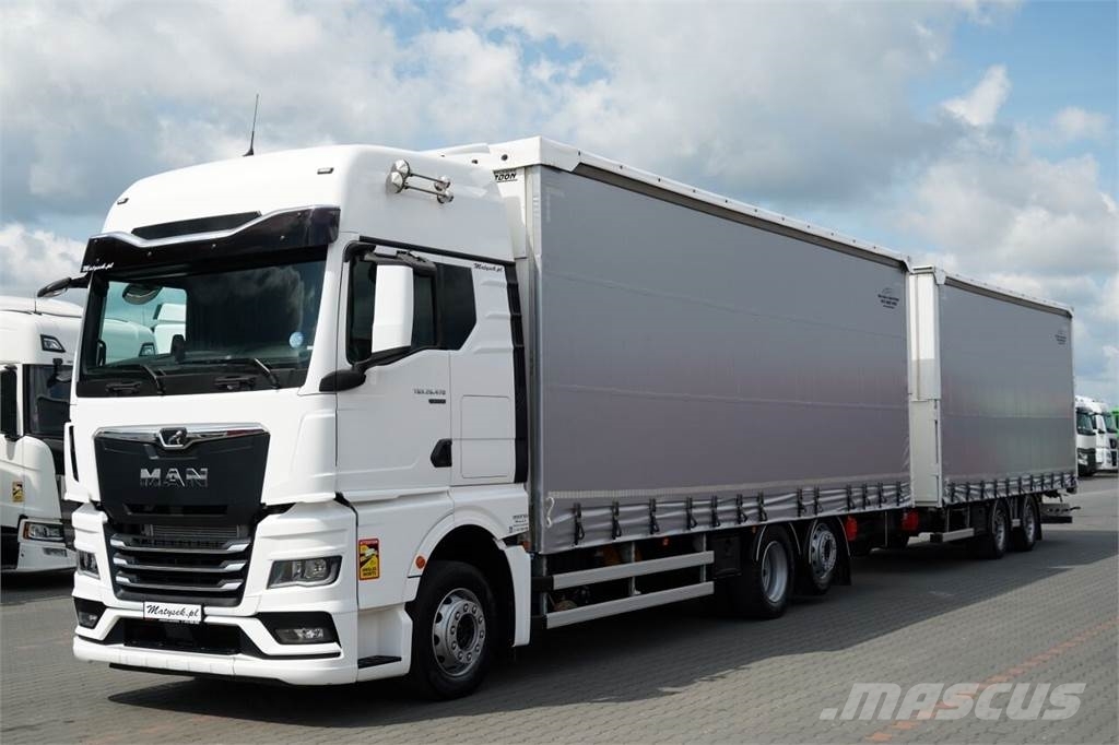 Man TGX 26.470 / ZESTAW TANDEM 120 M3 / PRZEJAZDOWY / , 2022, Bodzentyn ...