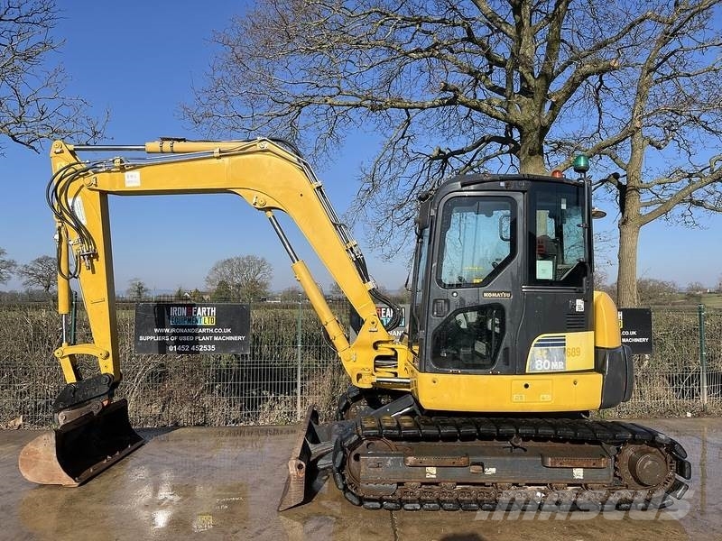 Komatsu PC80MR-3 Excavator, 2017, United Kingdom - Used crawler ...