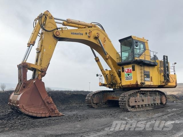 Komatsu PC2000-8, 2014, Coelbren, United Kingdom - Used crawler ...