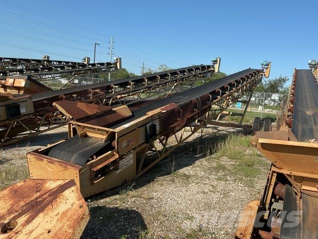 Kpi-Jci 30 in x 60 ft Portable Transfer Conveyor, Jennings, Louisiana ...