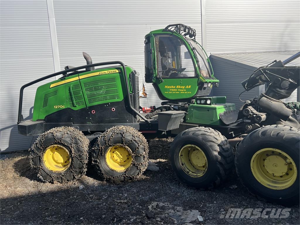John Deere 1270G, 2017, Kongsvinger Norway, Norge - Brukt hogstmaskiner ...