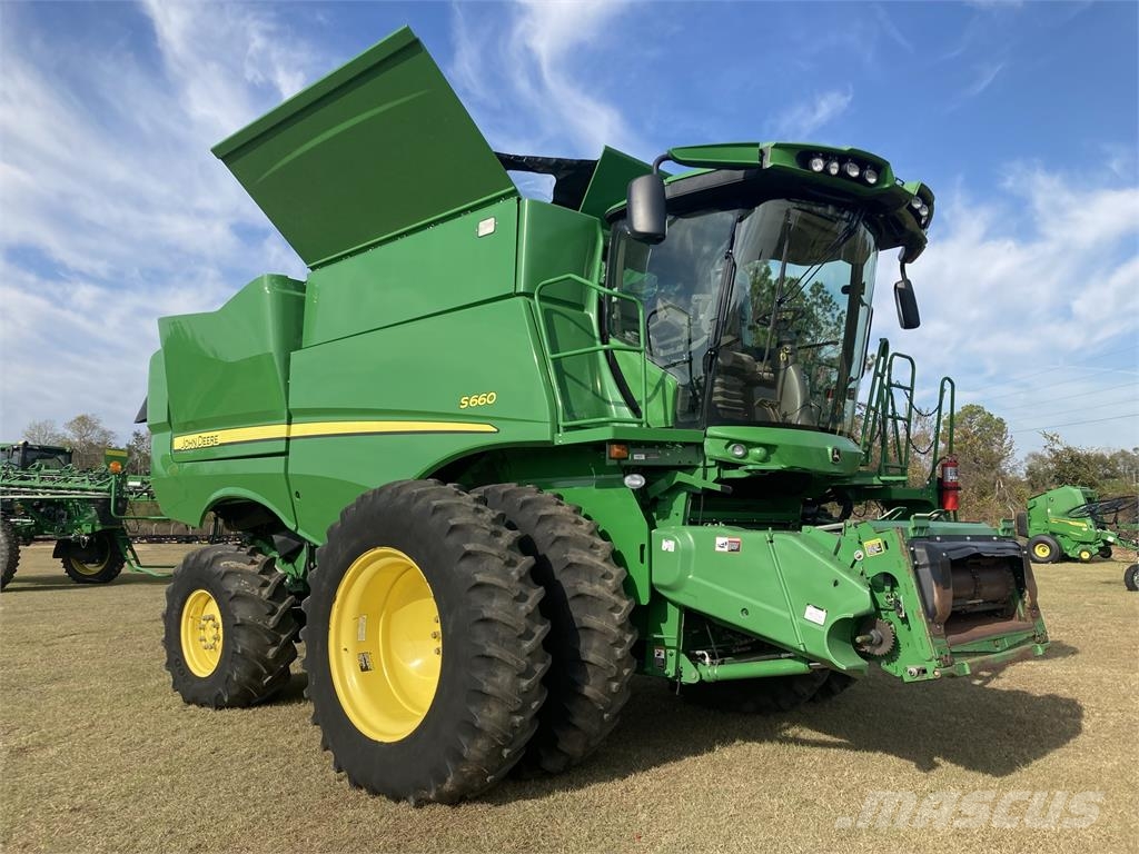 John Deere S660, 2014, Mershon, Georgia - używane kombajny zbożowe ...