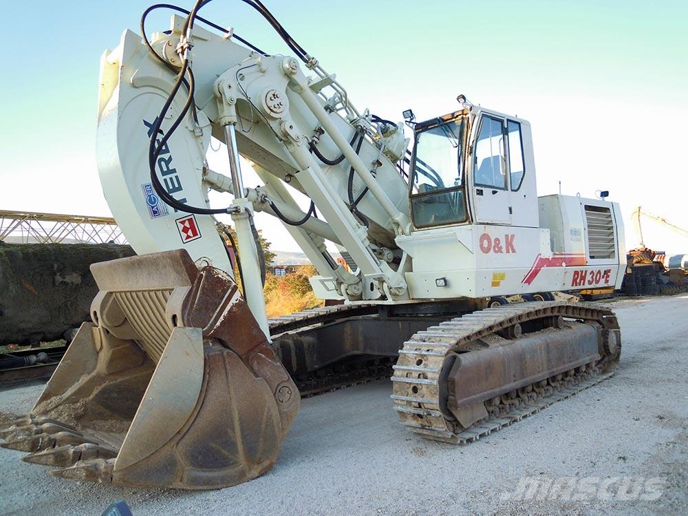 Terex O&K RH30-E, 2000, Posušje, Bosnia-Herzegovina - Used crawler ...