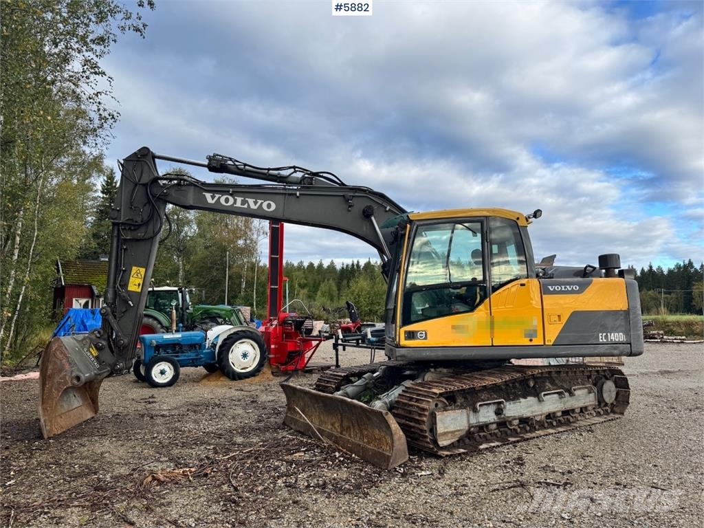 Volvo EC140DL, 2013, Løten,Hedmark, Norge - Brukt beltemaskiner ...