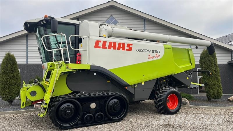 Claas LEXION 560 Med ny bælter og 4wd, 2008, Lintrup, Denmark - Used ...