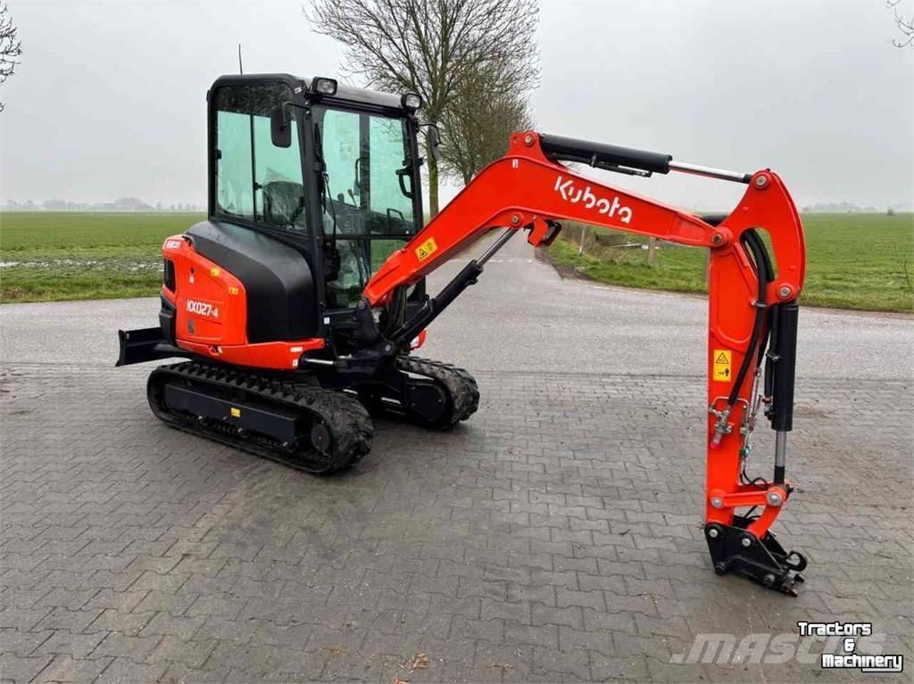 Kubota KX027-4 minigraver, 荷蘭 - 小型挖土機/掘鑿機