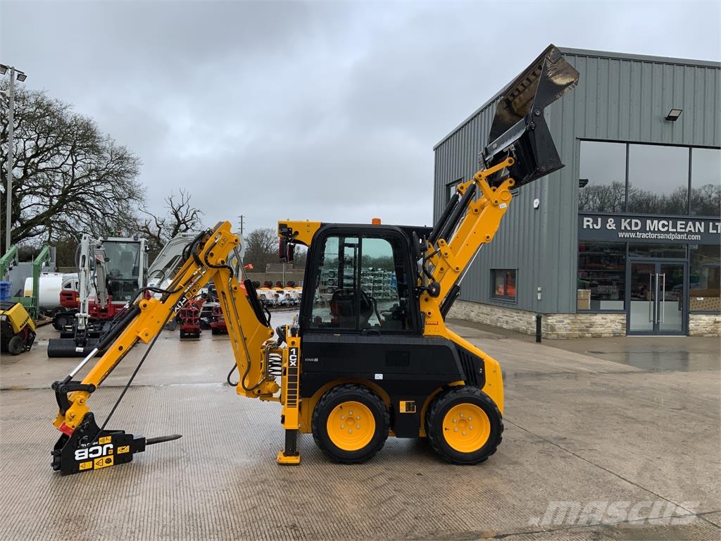 Jcb 1CX Wheeled Skid Steer Backhoe Digger (ST25764), Storbritannien ...