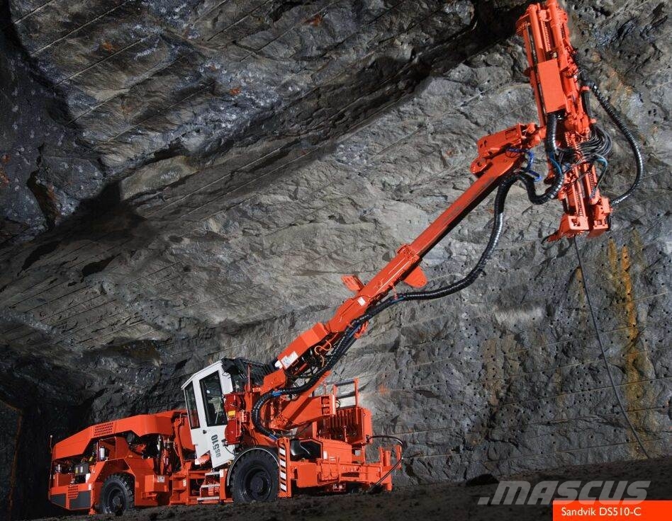 Sandvik DS510-C ROCK DRILL AND BOLTING / RD314 HEAD / TELE, 2012 ...