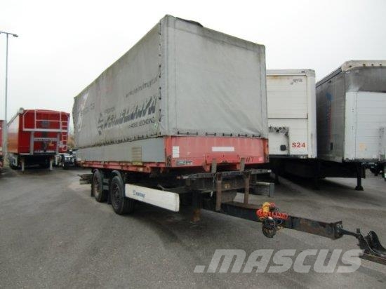 Krone ZZ/DC07 TANDEM-LAFETTE, STANDARD, BPW-ACHSEN, HE, 2016, Austria ...