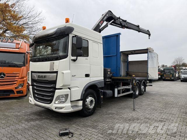 Daf XF480 6X2*4 Kran Hiab X-HiDuo 188, 2019, Alemania - camiones grúa ...