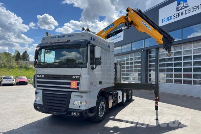 Daf XF510 Effer 255-5 6x2 SZM/Pritsche, 2012, Switzerland - Used boom ...