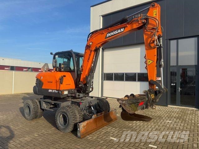 斗山 DX57 W NEUWERTIG!!, 2022, 荷兰 - 轮式挖掘机 - Mascus 美国