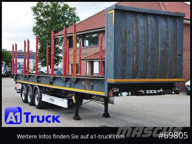 Fliegl SDS01, Langholz, Containeraufbau, Liftachse, 2018, Germany ...