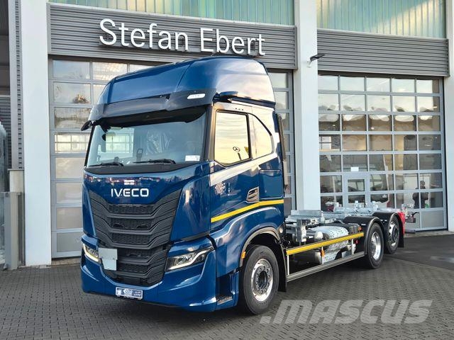 Iveco AS260S50Y/FS CM 6x2-4 BDF Standklima 2xAHK Cam, , Deutschland ...