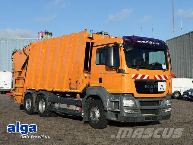 Man 26.320 TGS BL 6x2, Faun, Vario Press, Zöller, 2008 - używane ...