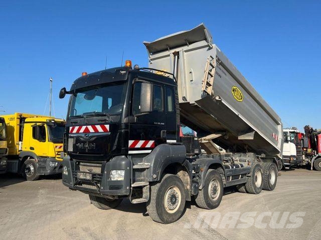 Man TG-S 35.460 8x6 BB 4 Achs Muldenkipper Meiller 1, 2019, Germany ...