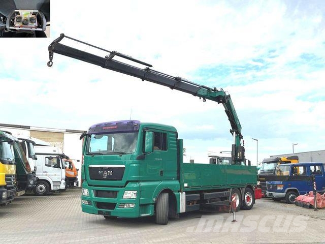 Man TG-X 26.440 6x2-2 BL Pritsche Heckkran Fassi 360, 2008, Germany ...