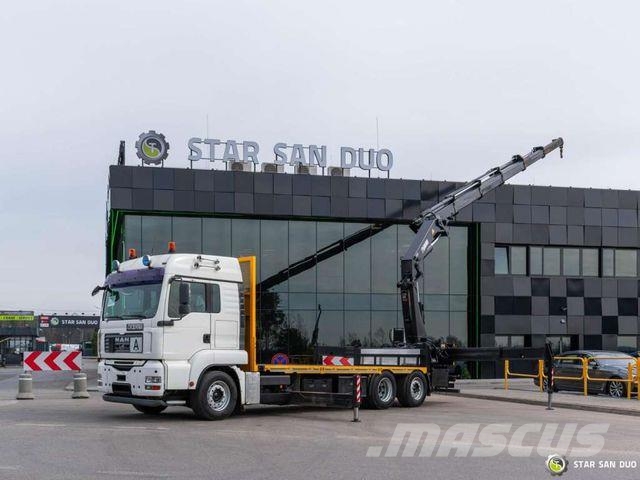 Man TGA 26.460 6x4 HIAB 477 EP-5 HIPRO Crane, 2007, Polska - używane ...
