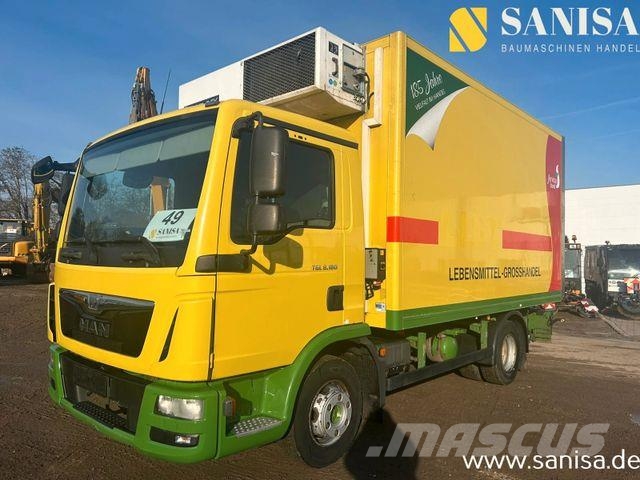 Man TGL8.180 /LBW Palfinger/Frigoblock FK13/2 Kammer, 2015 - używane ...