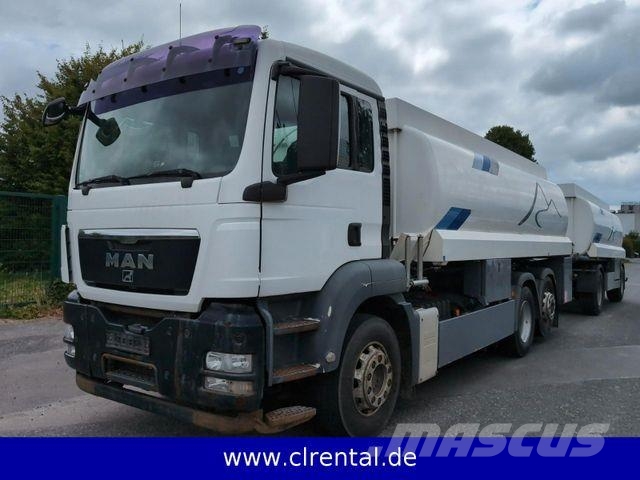Man TGS 26.400 6x2 BL 20.300Liter, 2009, Germany - Used tanker trucks ...