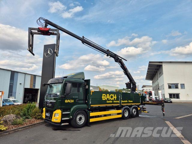 Man TGS 26.420 6x2-4 LL Hiab 177K PRO 2 Stück, 2019, Tyskland - Brukt ...