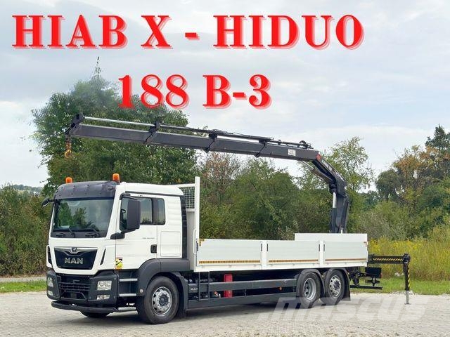 Man TGS 26.460 * HIAB X - HIDUO 188 B-3 + FUNK* TOP, 2017, Poland ...