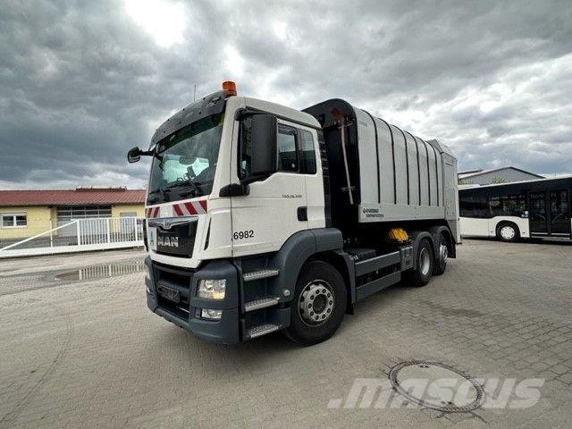 德国曼 TGS 28.320 FAUN Rotopress Zöller Lift EURO 6, 2014, 德国 - 垃圾车 ...
