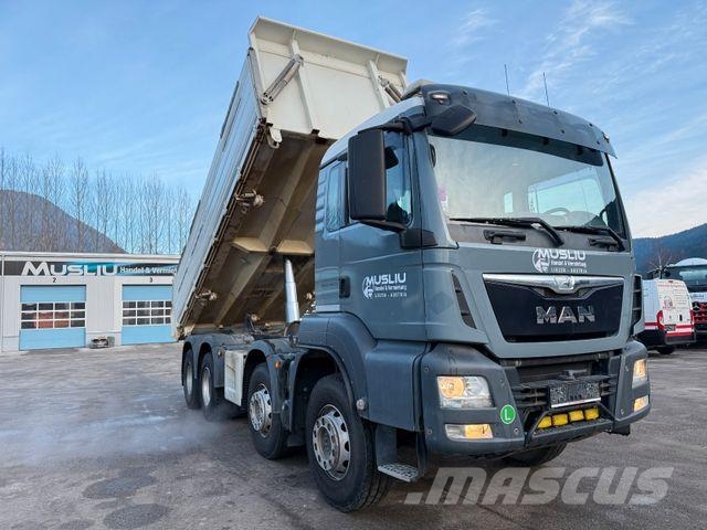 Man TGS 35.400 8X4 BB Retarder 16m³ Dreiseitenkipper, 2016, Austria ...