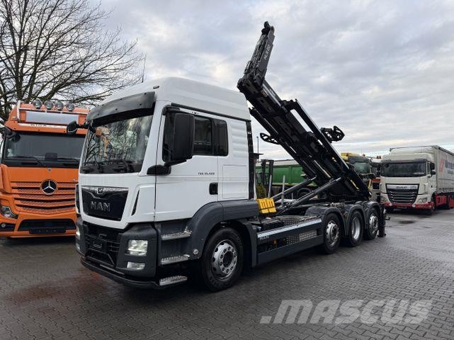 Man TGS 35.420 8X2-6 Haken/ Silo M-TEC HLS 20, 2020, Allemagne - Mascus ...