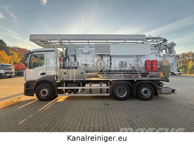 Mercedes-Benz Actros 2546 6x2 NEU! KROLL ADR Sauger 14.500L, 2025 ...