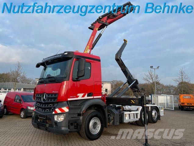 Mercedes-Benz Arocs 2542 BL/ Meiller/Palfinger PK18002/ 2xFunk, 2018 ...