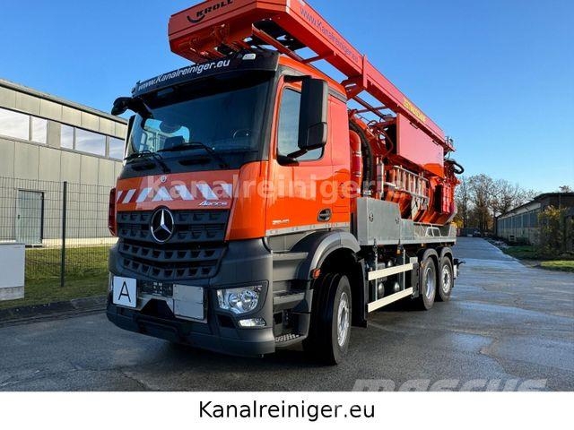 Mercedes-Benz AROCS 2848 6x2 mit Kroll ADR Kombi Aufbau, 2024 - używane ...