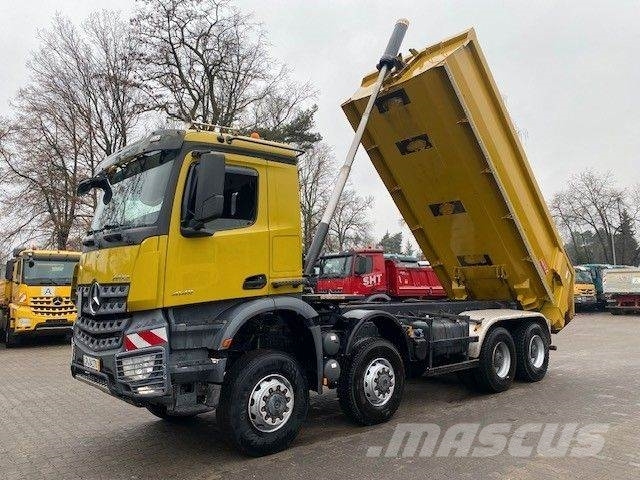 Mercedes-Benz AROCS 4145 8x8 KIPPER MULDA, EURO 6, 2019, Poland - Used ...